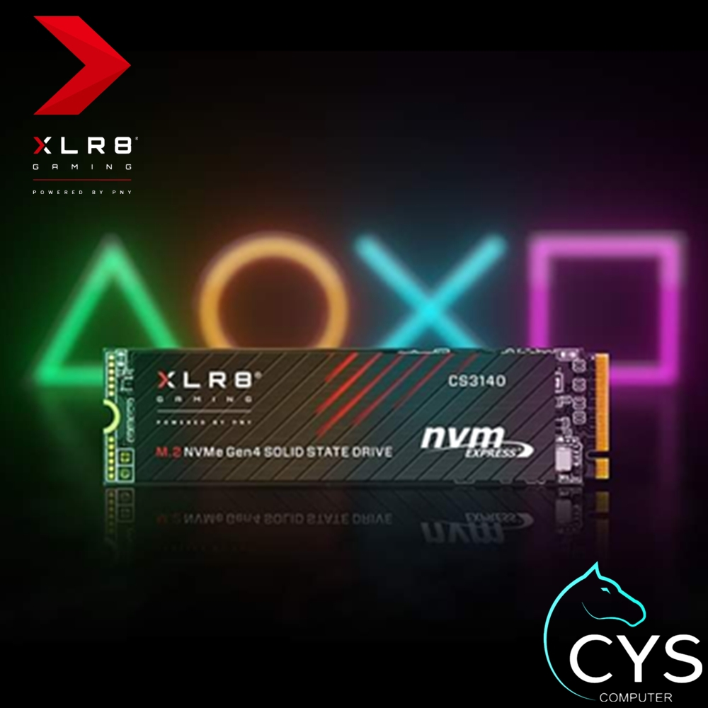 PNY XLR8 CS3140 1TB / 2TB / 4TB M.2 PCIE GEN 4X4 NVME | Shopee Malaysia