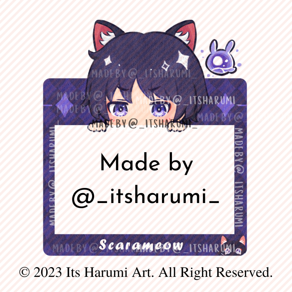 [Clearance Sale] Scaramouche · Scarameow · Wanderer · Genshin Impact ...