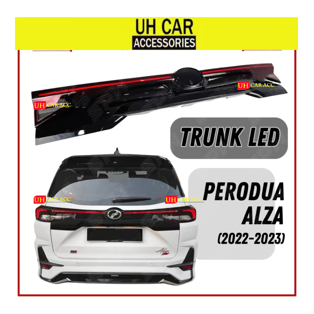 PERODUA ALZA 2022 2023 TRUNK LED REAR GARNISH DRL THIRD BRAKE LIGHT ...