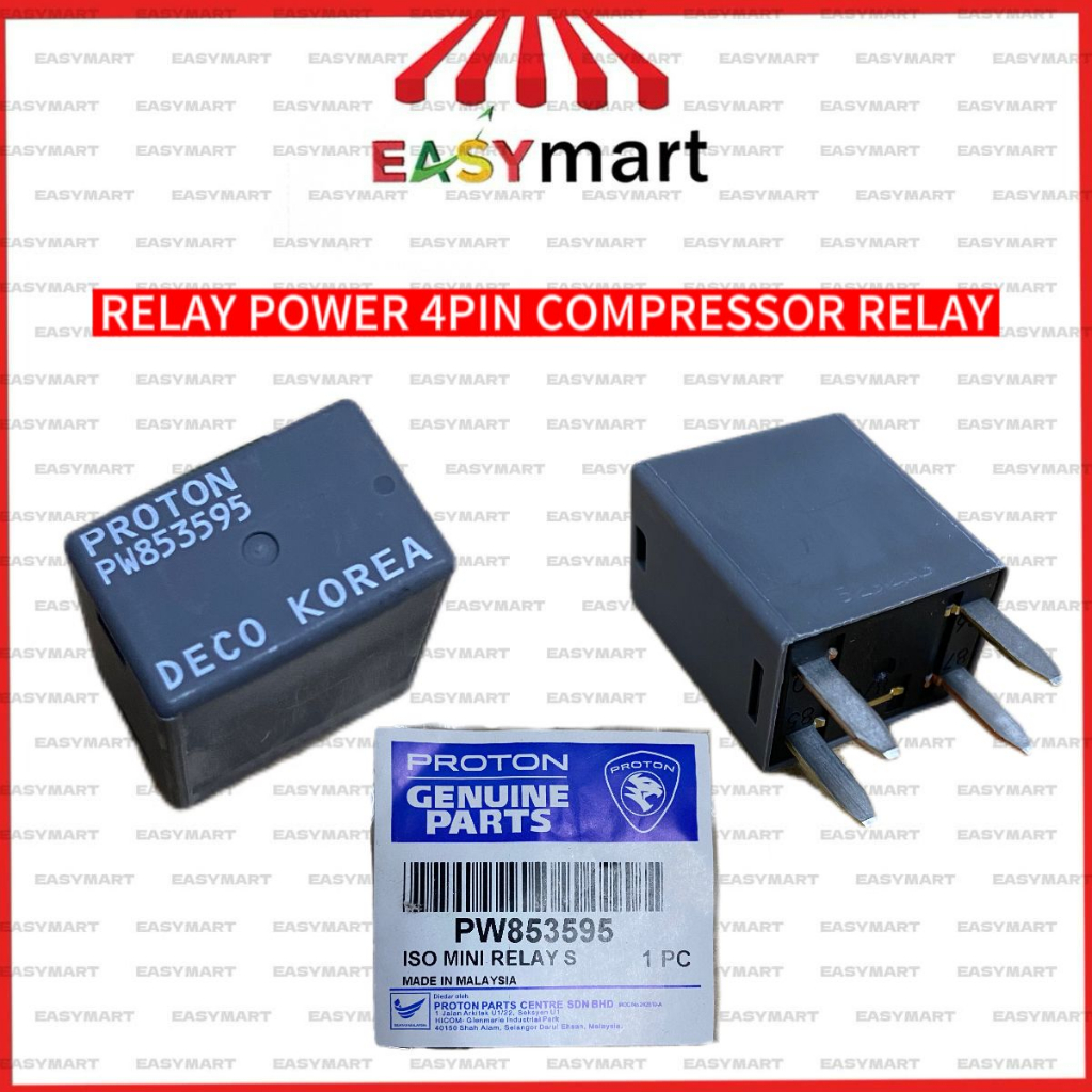 Relay Power Compressor SMA Relay Proton PW853595 | Shopee Malaysia