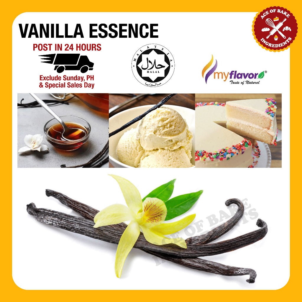 Vanilla Flavor (Butter Vanilla / Creamy Vanilla) / Vanilla Essence ...