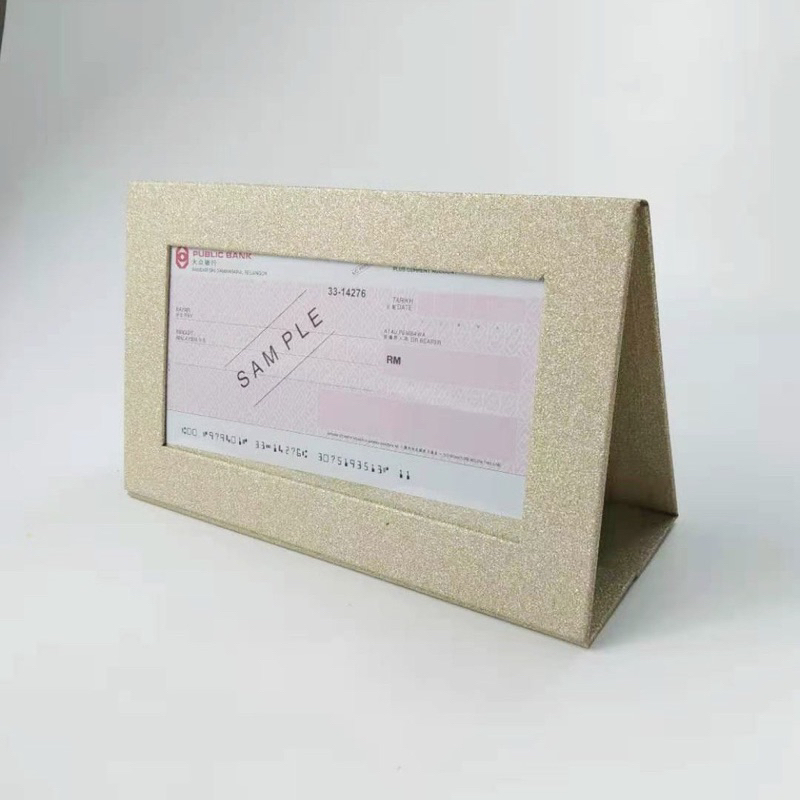 Cheque Frame Duit Hantaran Mas Kahwin | Glitter Frame For Diy Wedding ...