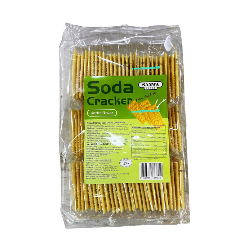 Sanwa Soda Cracker Saltine Sesame Original Grain Flavor 480g (21pcs ...