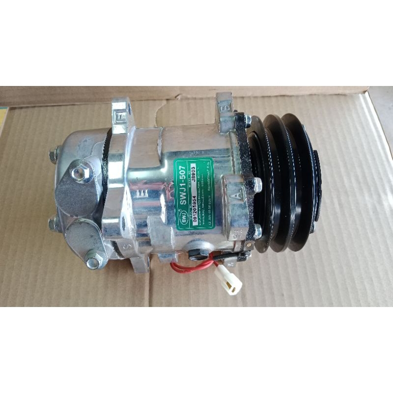 Wira 1.5, Iswara SD A/C Compressor Assy With 2Pulley (SWJ) | Shopee ...