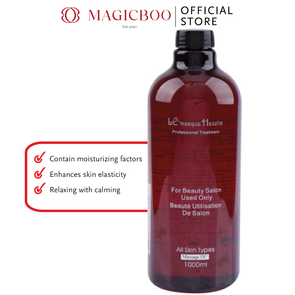 Magicboo Lemasque Massage Oil 1000ml | Shopee Malaysia