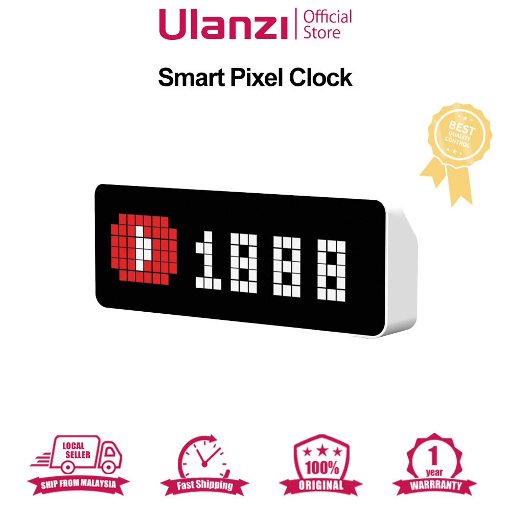 Ulanzi TC001 Smart Pixel Clock 2882 | Shopee Malaysia