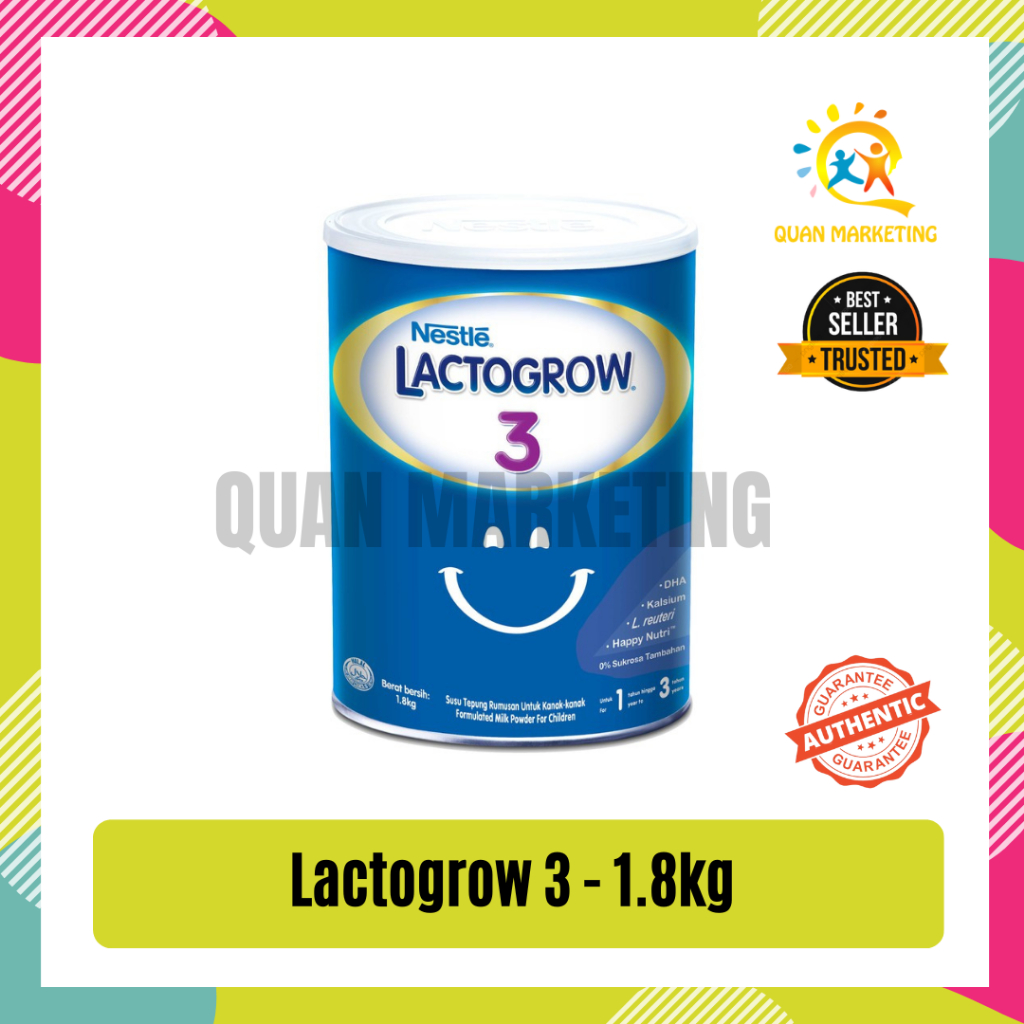 Nestle Lactogrow 3 Milk Powder 1.8kg | Shopee Malaysia