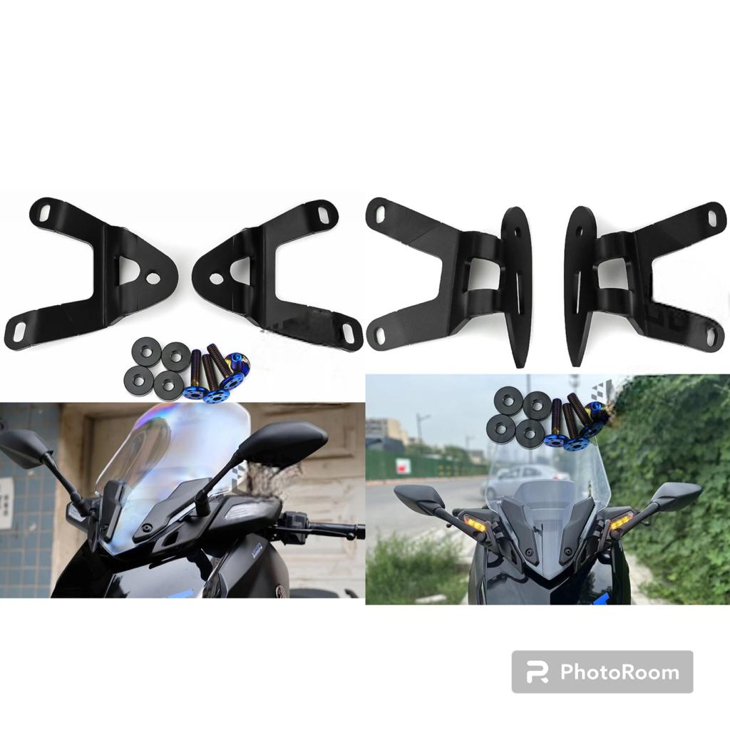 Yamaha XMAX V2 Side Mirror Bracket Winglet Rear Mirror Forward Stand ...