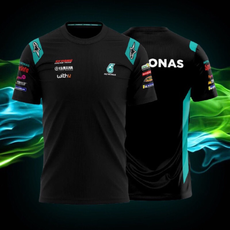 Jersi Official Petronas Yamaha Sepang Racing Team SRT MotoGP 2021 Short ...