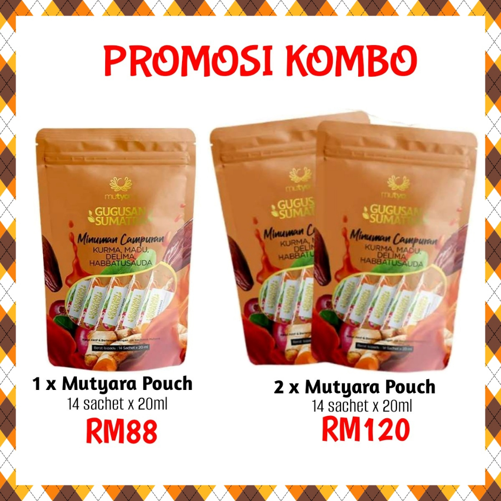 Jamu Mutyara In Sachet (14 sachet x 20ml) | Shopee Malaysia
