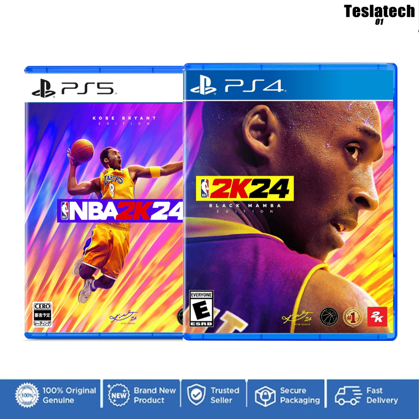 [Ready stock]PS5/PS4 NBA 2K24 Black Mamba/Kobe Bryant Edition English/中文 | Shopee Malaysia