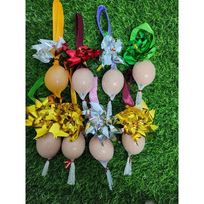 DIY 50 Pcs Bunga Telur Hanging Egg Flower Metal Stand For Wedding ...