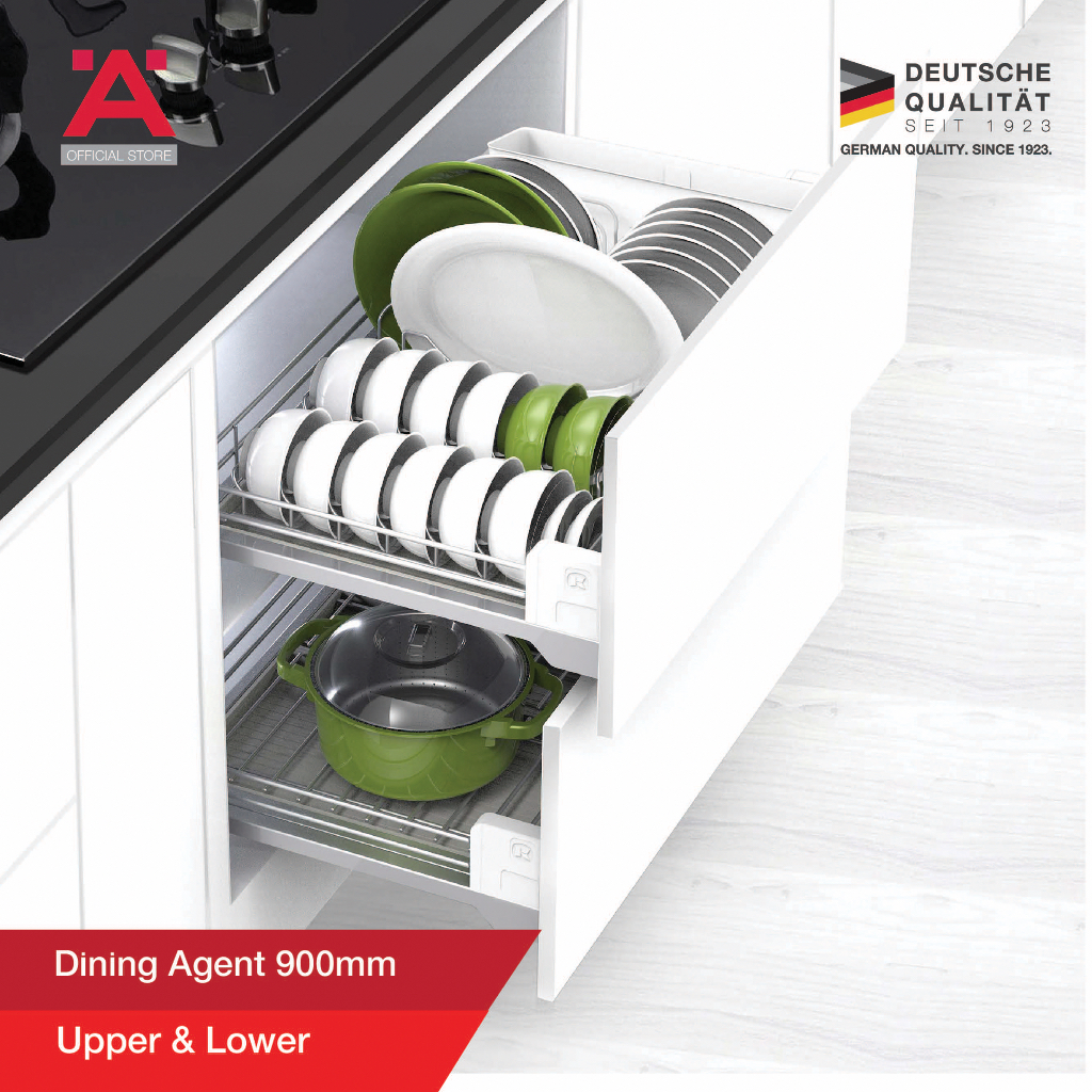 Hafele [Build In] DINING AGENT Pull Out Storage System For Dish ...