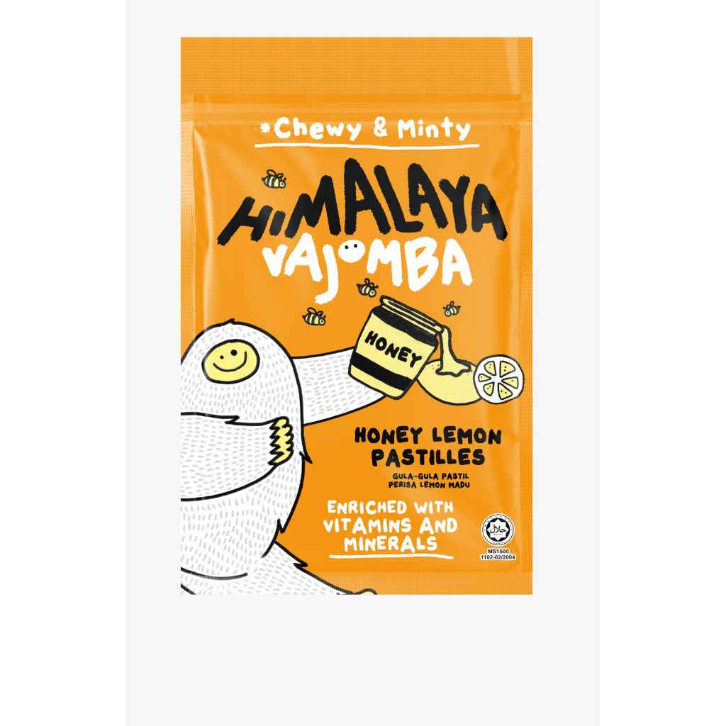 Himalaya Vajomba Pastilles 25g (Honey Lemon/ Berry Sakura/ Peppermint ...