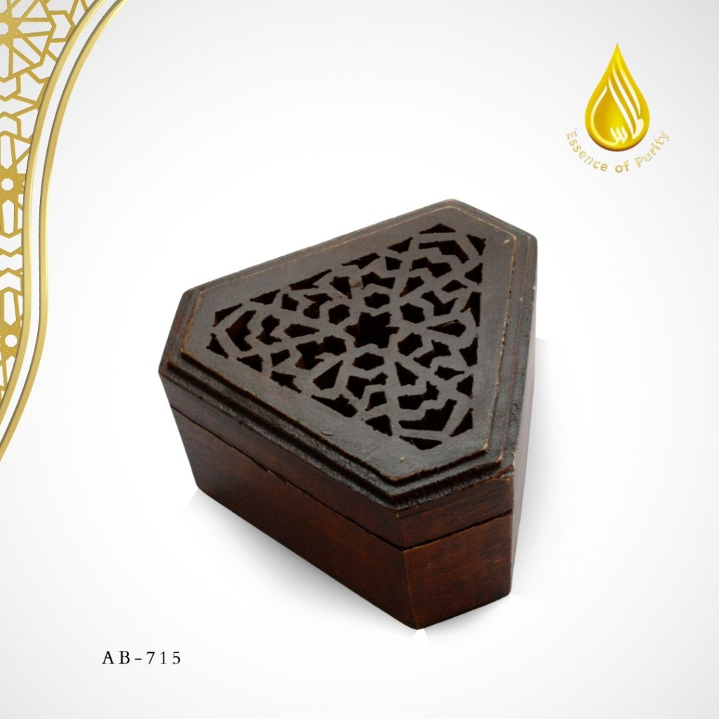 Mabkhara Triangle Burner incense Wooden/Kayu burner Bakhoor | Shopee ...