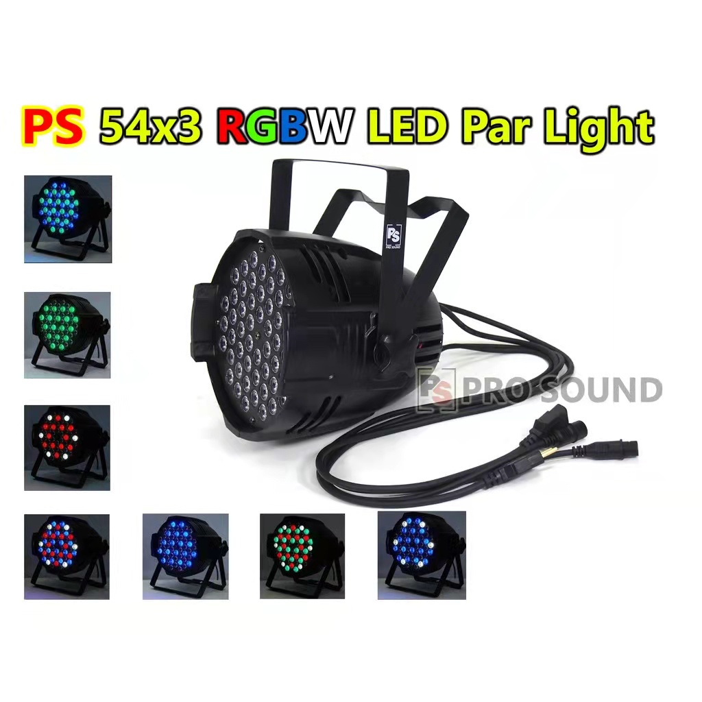 ( SEBIJI )PS 54X3 RGBW Stage Lighting LED Par Can | Shopee Malaysia