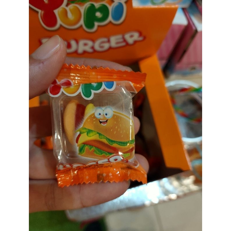 Rm2 Yupi Burger Gummy Snacks Candies Biscuits Childhood Time Yupi ...