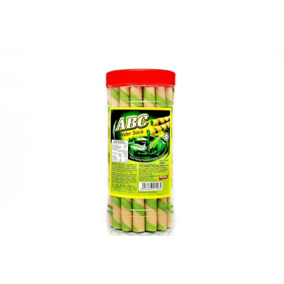 220g Viki Brand ABC Biscuit Wafer Roll Stick Pandan Flavour Biskut ...