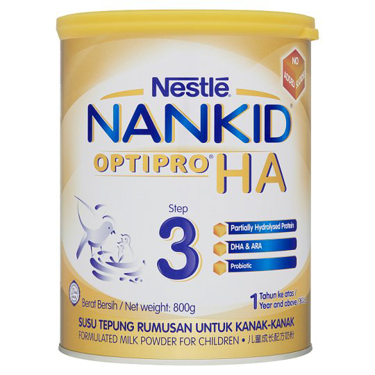 Nestle NanKid OptiPro HA 800g [Step 3](dented) | Shopee Malaysia