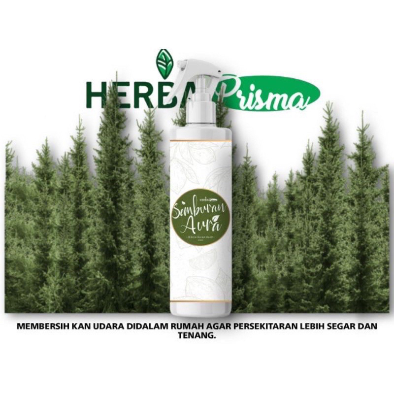 SEMBURAN AURA BIDARA HERBA PRIMA 100% DIRECT HQ | PEWANGI RUMAH, KERETA ...