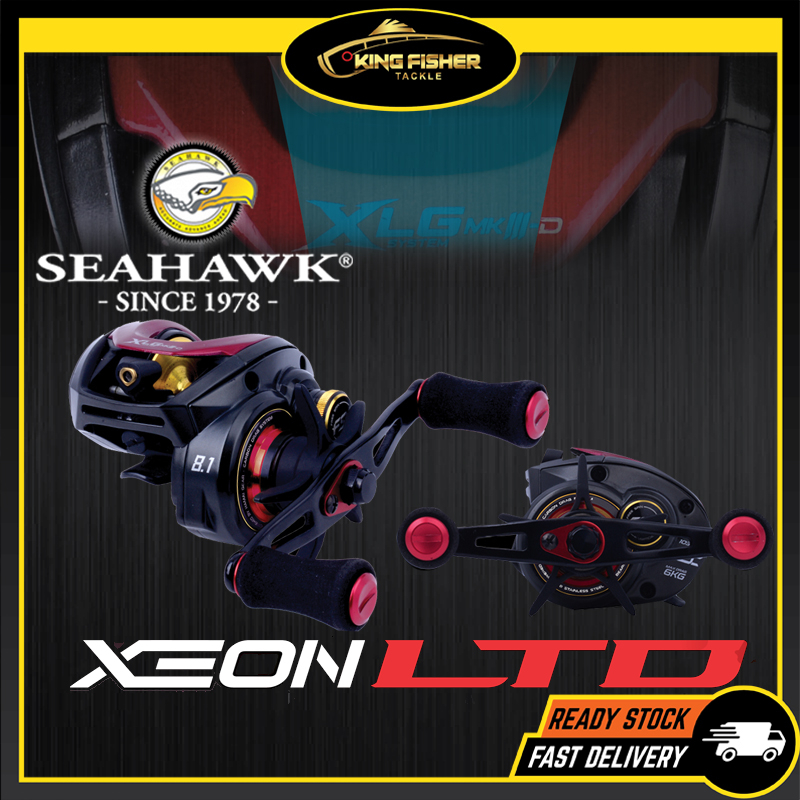 KFT SEAHAWK XEON LTD BaitCasting Bait Casting Reel BC Mesin Pancing ...