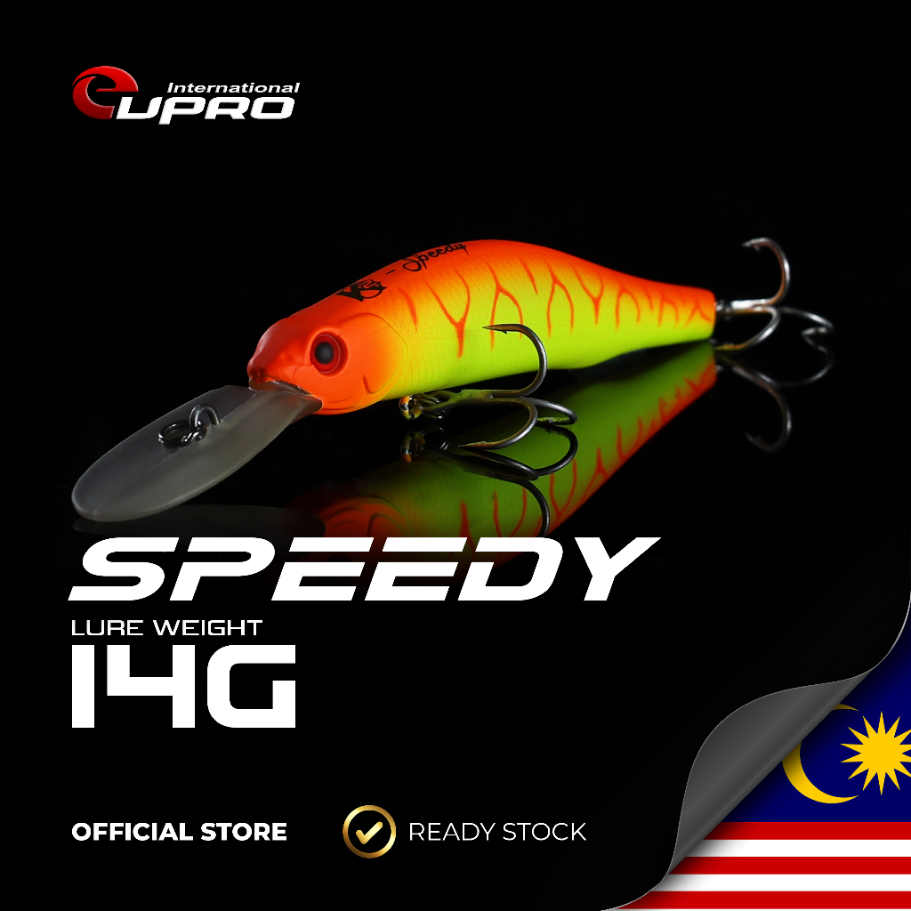 Eupro K2 Deep Fishing Lure- Speedy SD90SP | Shopee Malaysia