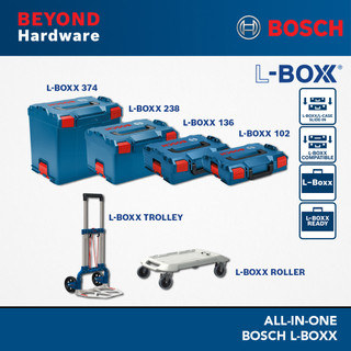 BOSCH L-BOXX 102 136 238 374 Carrying Case L-BOXX Trolley and Roller ...