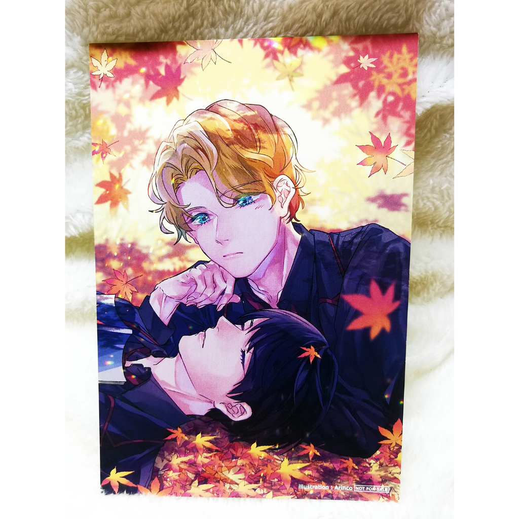 [RARE ITEM! & Boys Love @ Yaoi] Illustration by Arinco Postcard Official Authentic Merchandise ...