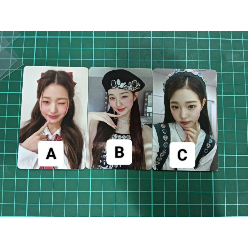 IVE JANG WONYOUNG UNOFFICIAL PHOTOCARD / YUJIN GAEUL REI WONYOUNG LIZ LEESEO | Shopee Malaysia