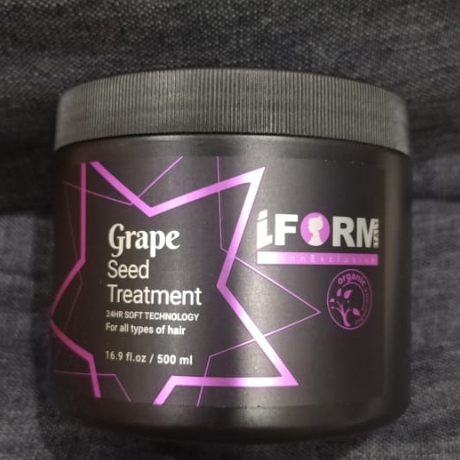 iFORM Grape seed Treatment 500ml For all type of hair ,Smooth shinning ...