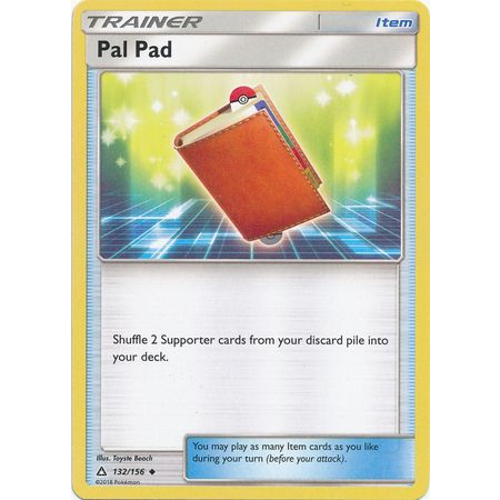 POKEMON PAL PAD 132/156 - ULTRA PRISM SINGLES | Shopee Malaysia