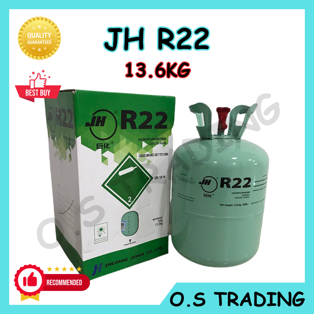 🔥READY STOCK 🔥REFRIGERATION JH R22 GAS @ 13.6 KG | Shopee Malaysia