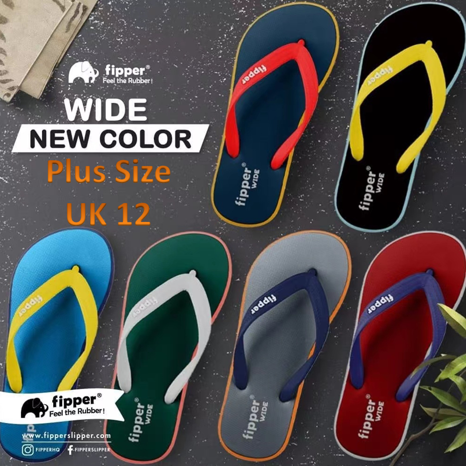 🔥READY STOCK🔥 SELIPAR SANDAL GETAH TAPAK LEBAR FIPPER WIDE RUBBER ...