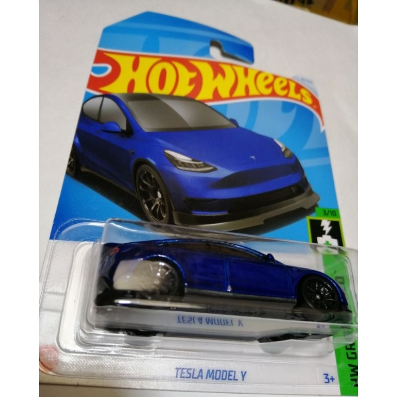 Hotwheels Tesla Model Y Dark Blue Case A 2024 | Shopee Malaysia