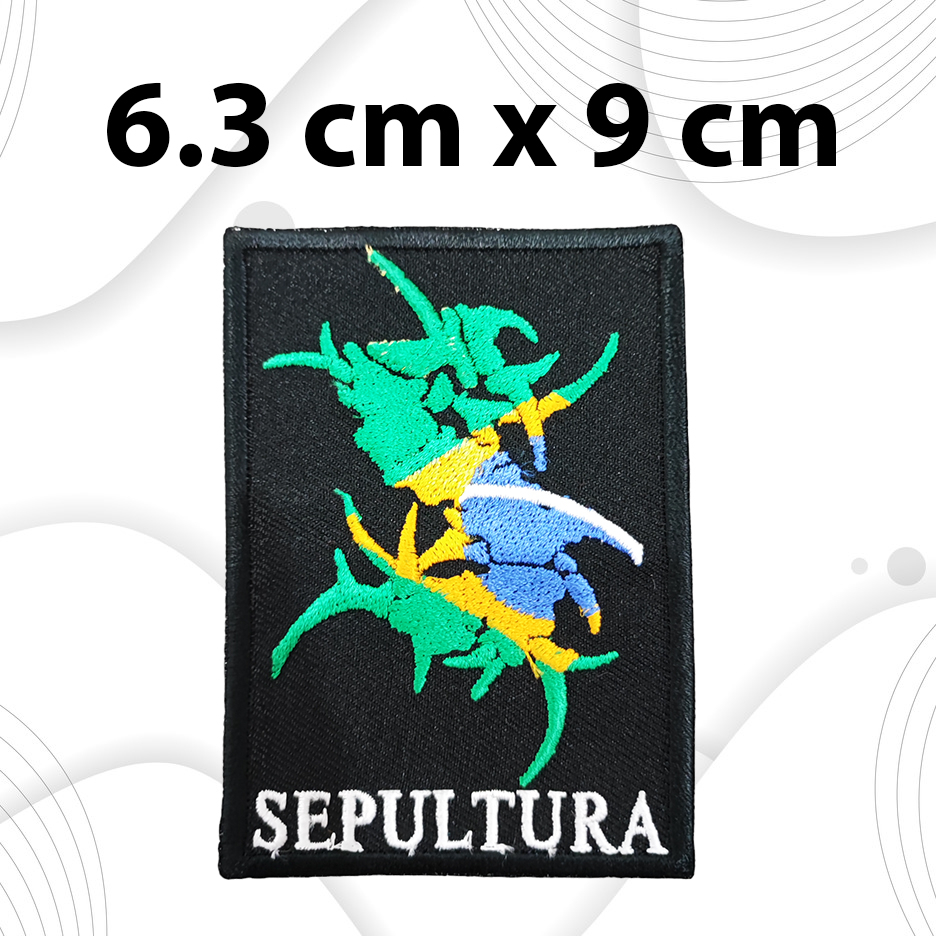 Sepultura Patches Embroidery | Shopee Malaysia