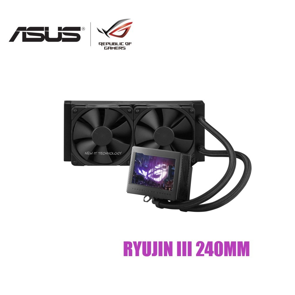 ASUS ROG RYUJIN 360 mm & RYUJIN II & III 240mm / 360mm ARGB AIO DESKTOP ...