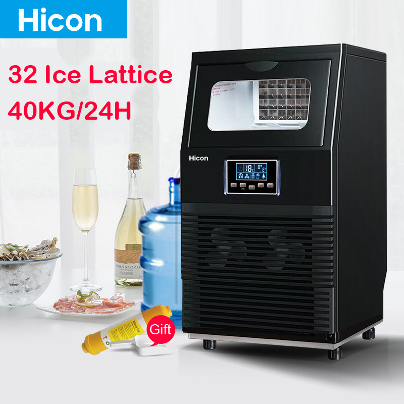 Electric Automatic Cube Ice Maker Commercial or Home Use Cube Ice ...