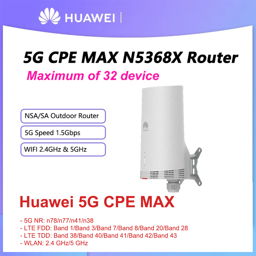 Huawei 5G CPE Pro WiFi Router H312-371 LTE Cat19 Gigabit CPE router ...
