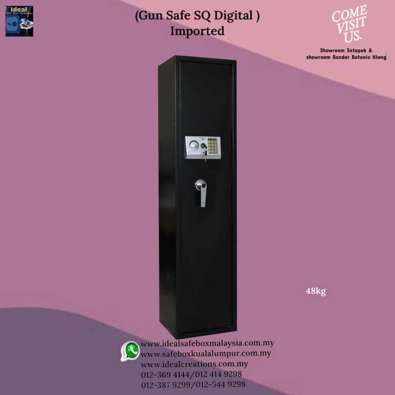 Gun safes box Gun safe box Digital Gun safes boxes Peti simpan senjata Riffle Cabinet include ...