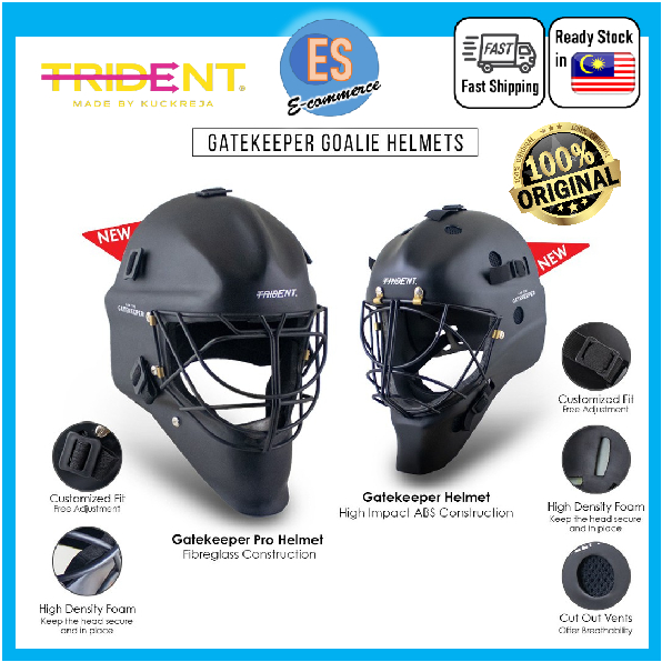Trident Gatekeeper Pro Goalie Helmet Hoki Helmet | Shopee Malaysia