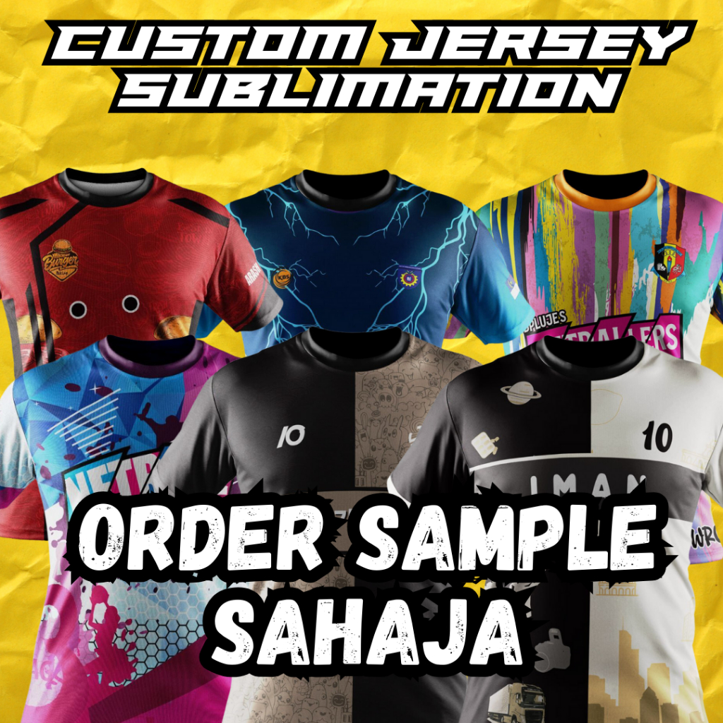 Sample Jersey Sublimation Jersey | Shopee Malaysia