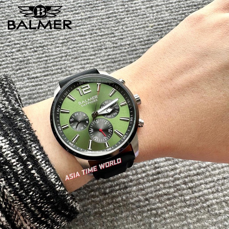 [Original] Balmer 8167G SS-6 Multifunction Sapphire Men Watch with ...