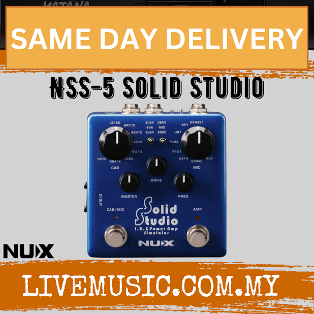 *SAME DAY DELIVERY* NUX NSS-5 Solid Studio - IR and Power Amp Stimulator (NSS5/NSS 5) | Shopee ...