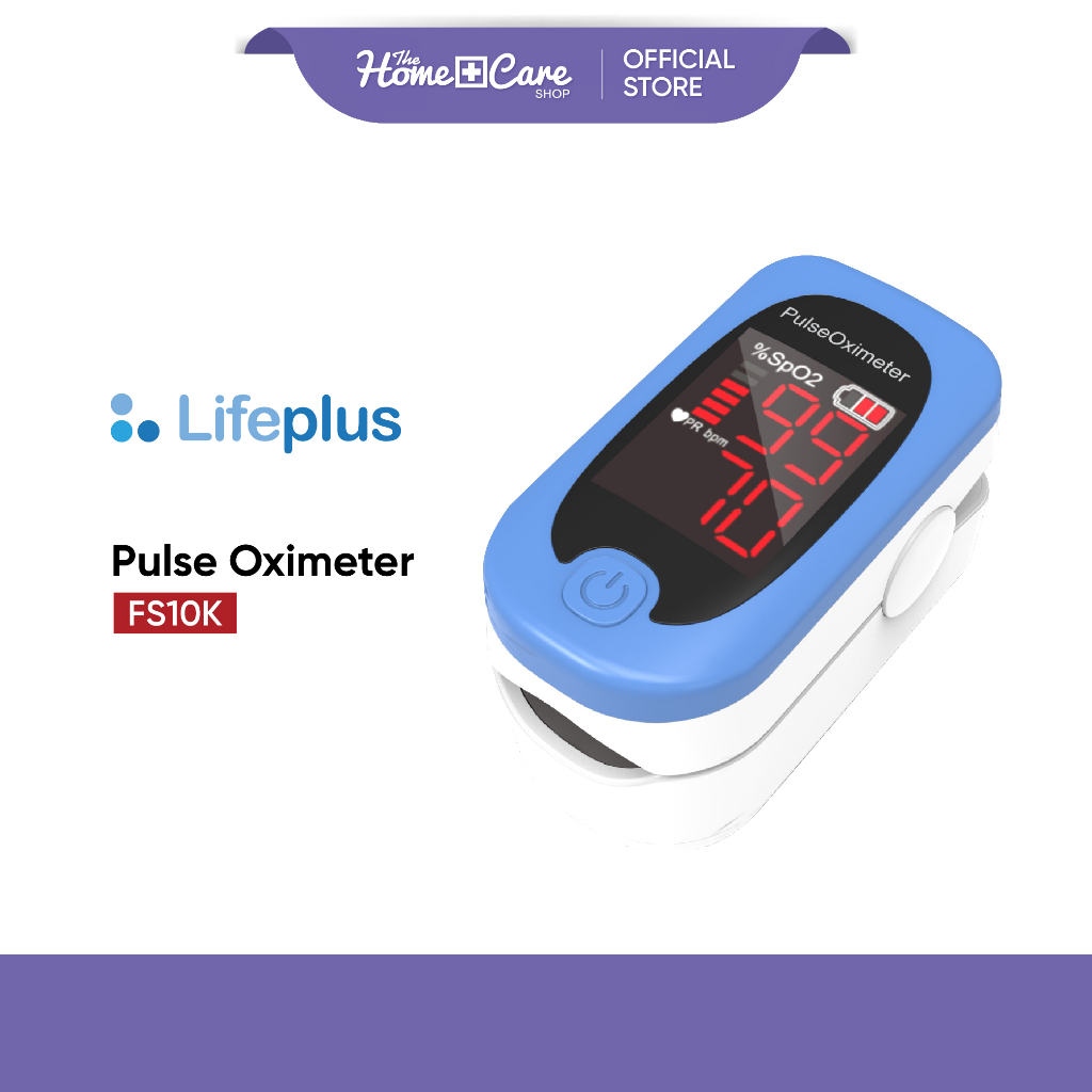 LIFEPLUS Pulse Oximeter FS10K (MDA REG: GC5944221-70000) | Shopee Malaysia