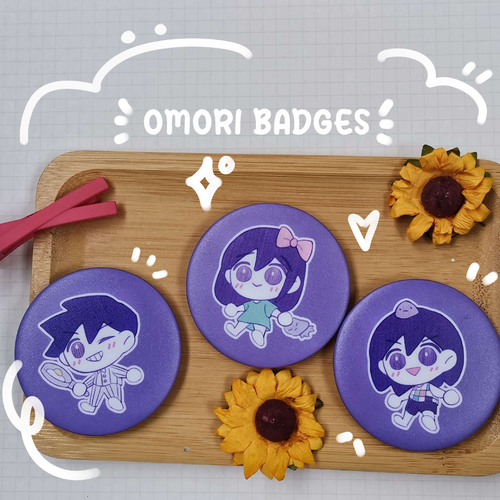 Omori and Friends Badges | Shopee Malaysia