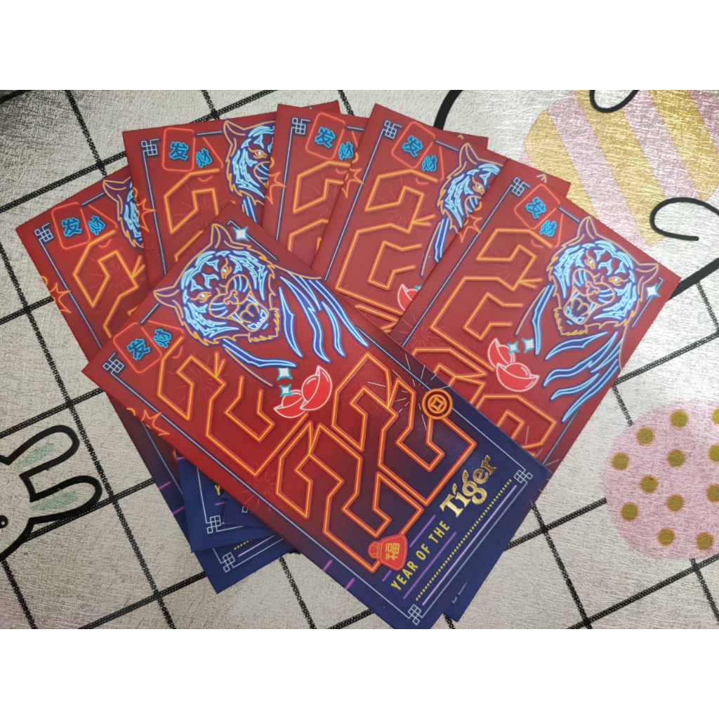 2022 Tiger Limited Edition Red Packet/Ang Paw | Shopee Malaysia