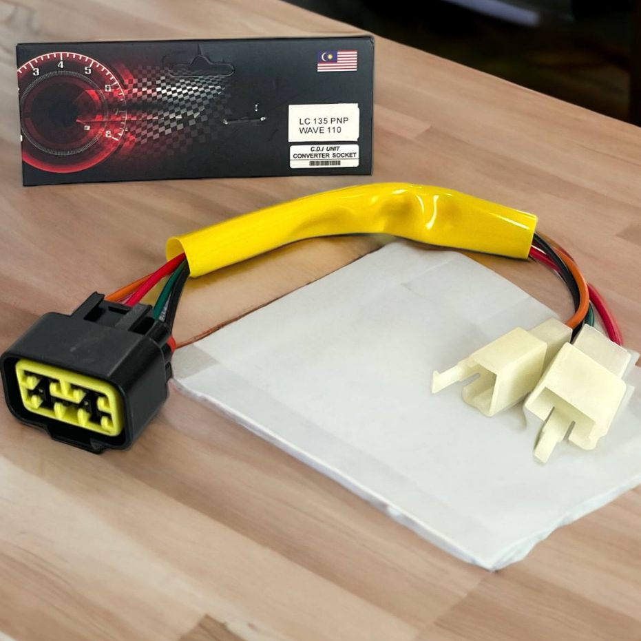CDI UNIT CONVERTER SOCKET CDI LC135 SRL110 SRL115 KRISS WAVE110 WAVE125 ...