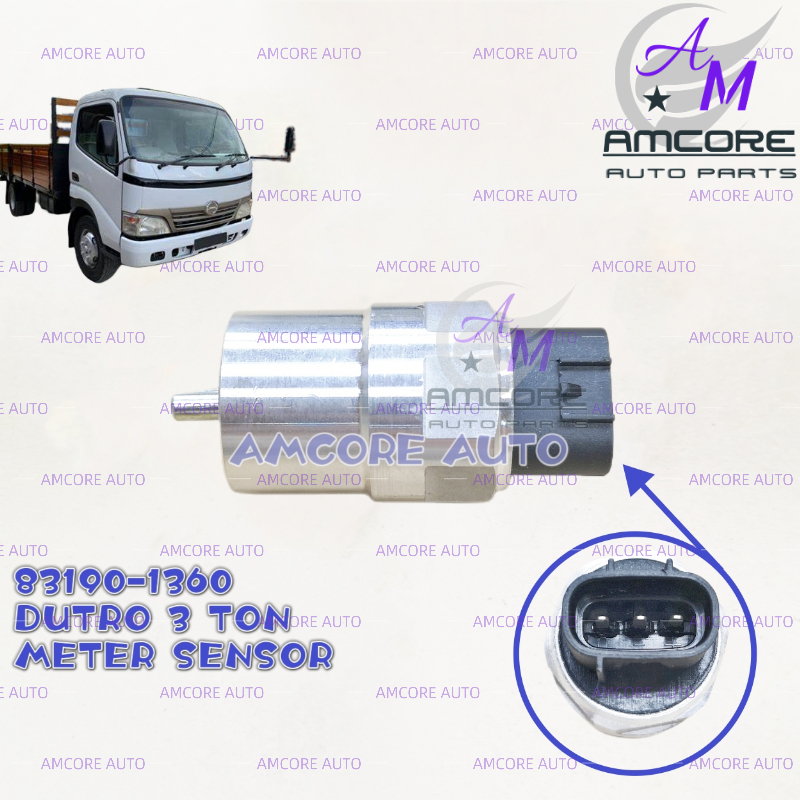 HINO DUTRO 3 TON - SPEED METER SENSOR / SPEEDOMETER SENSOR (83190-1360 ...