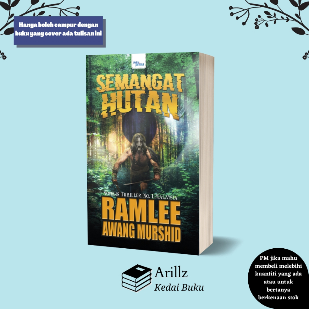Buku Prima : Novel Ramlee Awang Murshid - Semangat Hutan | Shopee Malaysia
