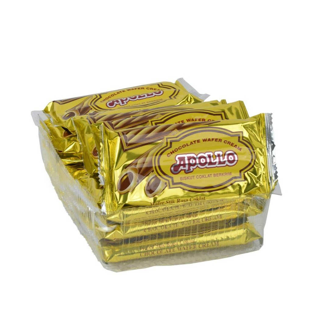 APOLLO CHOCOLATE WAFER CREAM 12 IN 1 PACK | Shopee Malaysia